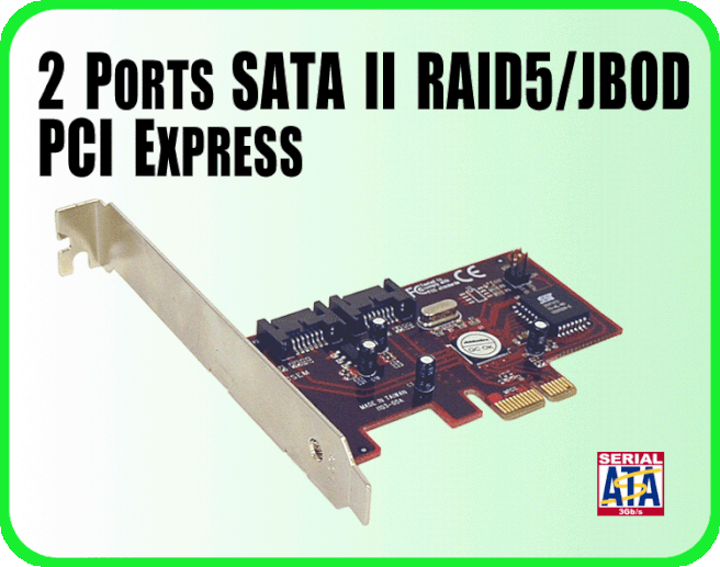 Specificaties van Addonics SATA II PCI Express controller - Tweakers