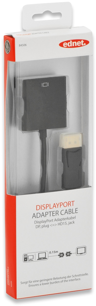 Specificaties van Ednet 84506 Zwart - Tweakers