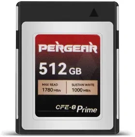 Specificaties van Pergear CFexpress Type-B 512GB - Tweakers