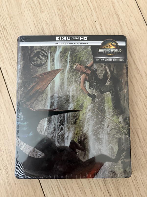 Jurassic World: Rebirth 4K Steelbook Limited Edition + Blu-ray Nieuw in ...