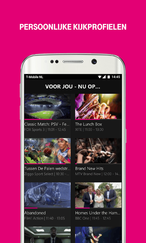 T-Mobile brengt nieuwe TV Anywhere-app met maximaal 125 zenders en on ...