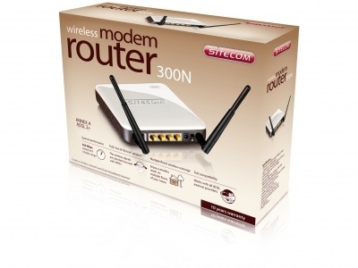 Sitecom Wireless Modem Router 300N dual antenne WLM-2501 - Kenmerken ...