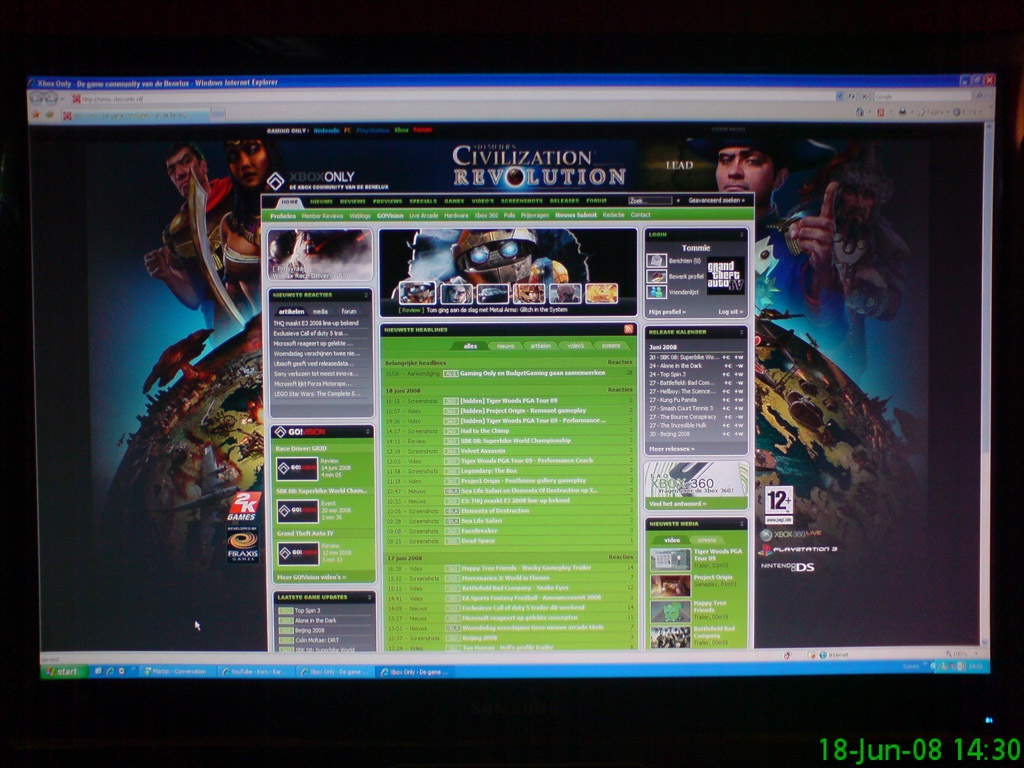 Samsung Syncmaster 2693HM Zwart - Tommie360 - Product reviews - Tweakers