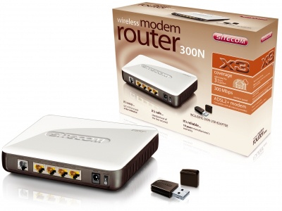 Specificaties van Sitecom Wireless Modem Router 300N X3 (WLK-3500 ...