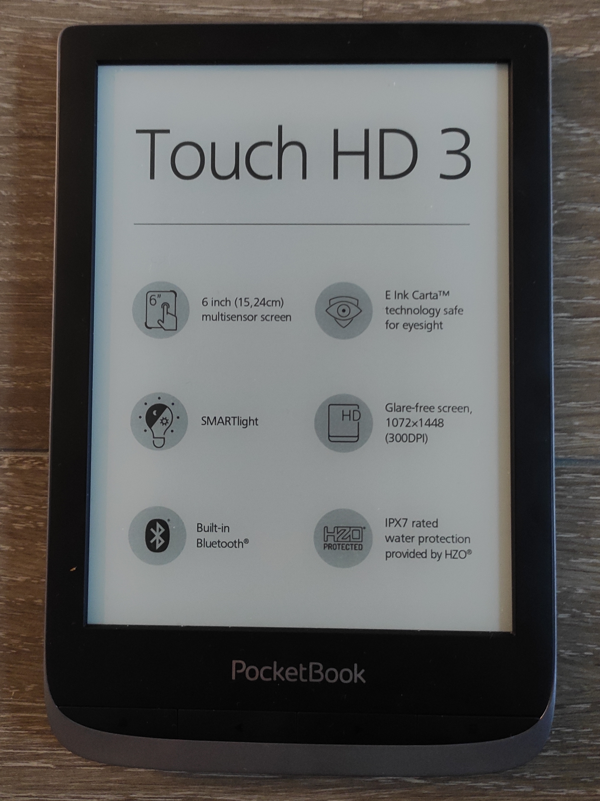 PocketBook Touch HD 3 Grijs - Stefan-Z - Product reviews - Tweakers