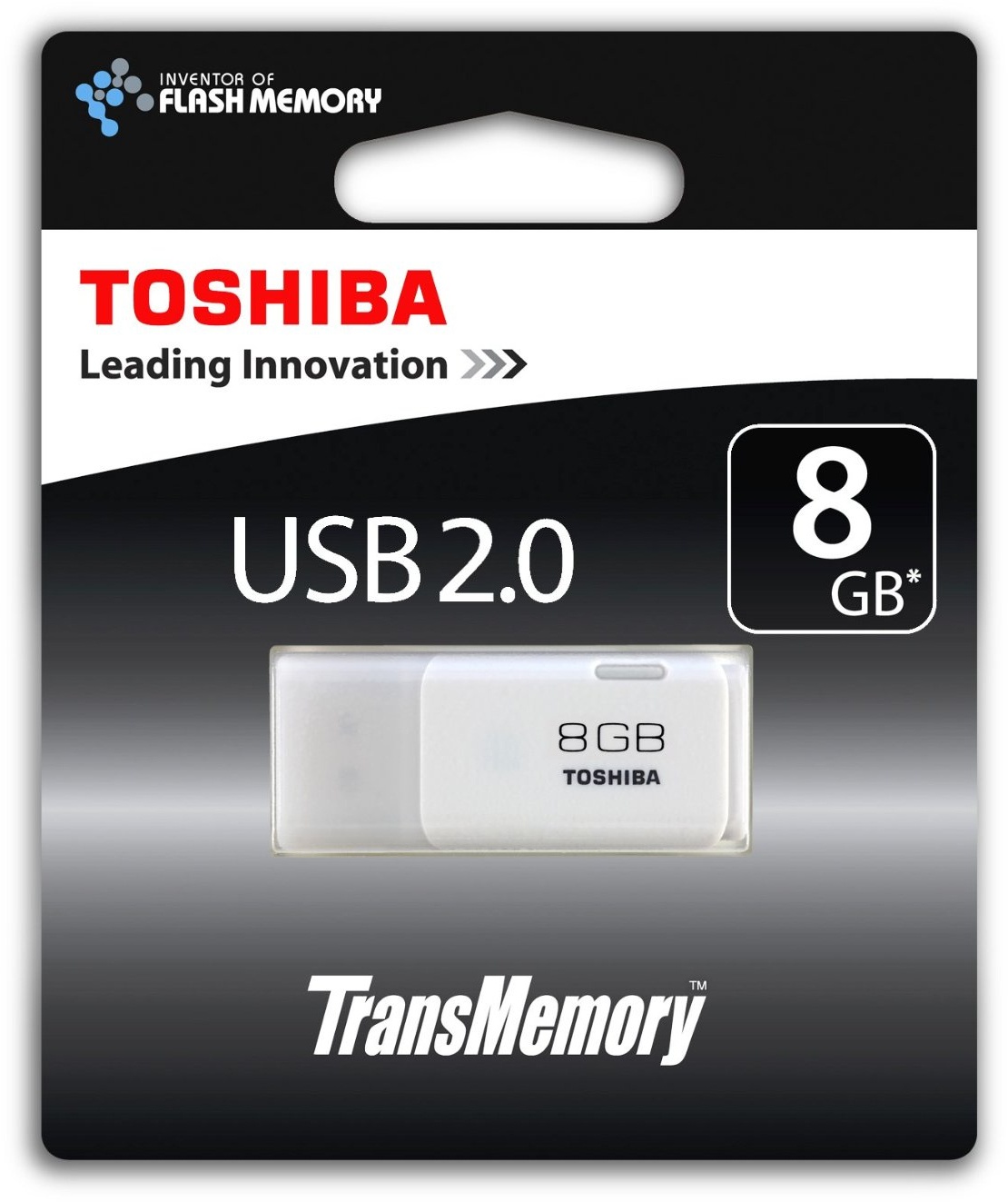 Specificaties van Toshiba TransMemory 8GB Wit - Tweakers