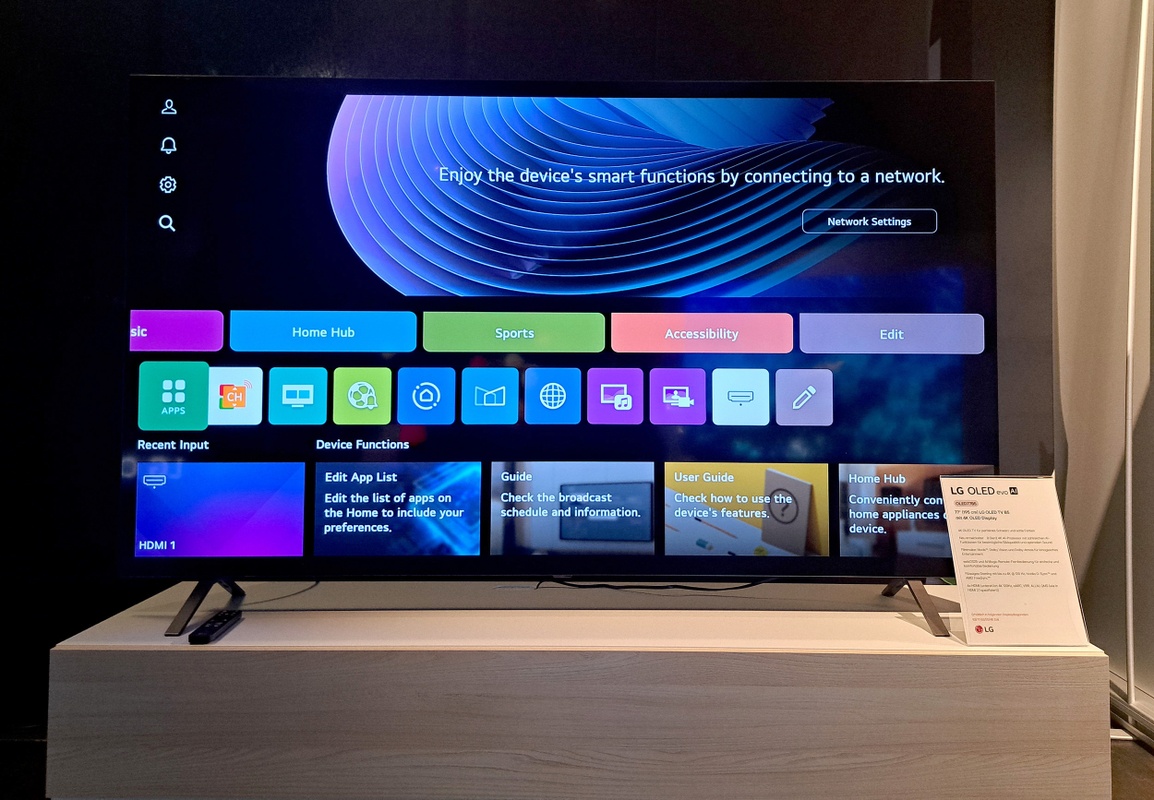 Eerste blik op LG’s OLED B5 en lcd-tv's voor 2025 - Tweakers