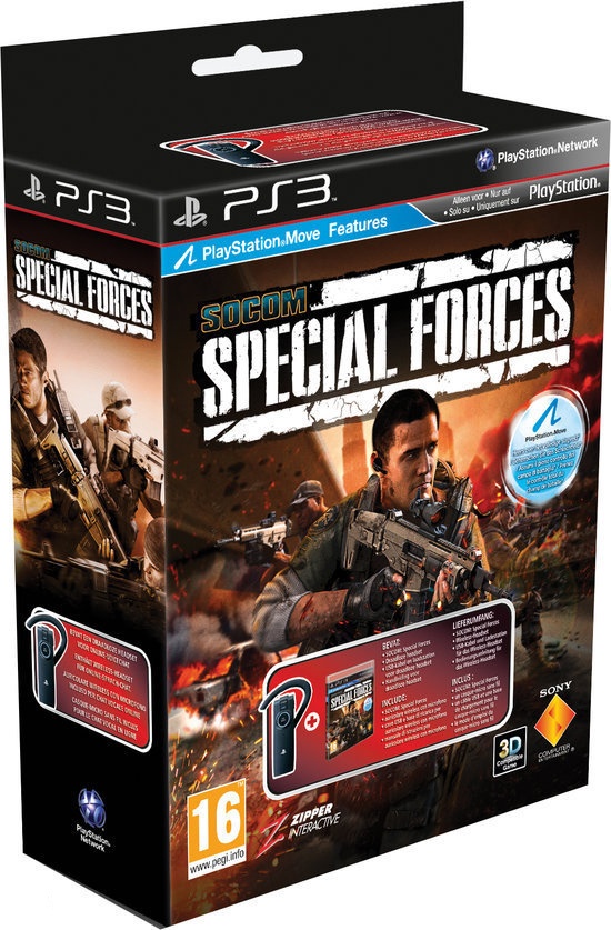 Specificaties van Socom Special Forces + Wireless Headset, PS3 - Tweakers