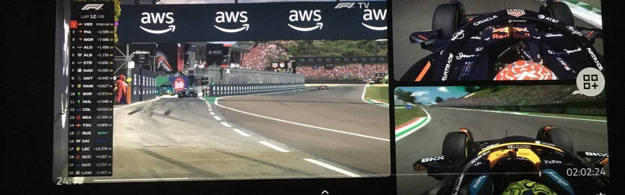 F1 TV ondersteunt nu multiview en hdr op smartphones met Android - Tweakers