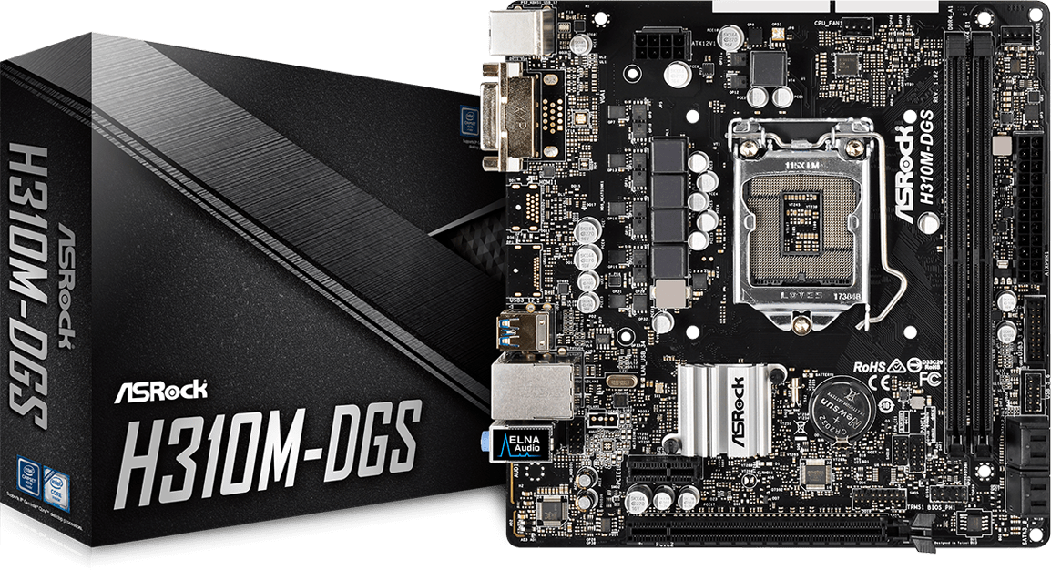 ASRock H310M-DGS - Kenmerken - Tweakers