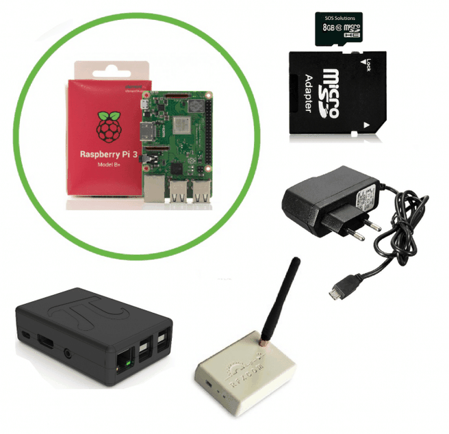Specificaties van Rfxcom XL Domoticz Starter Kit met Raspberry Pi 3B ...