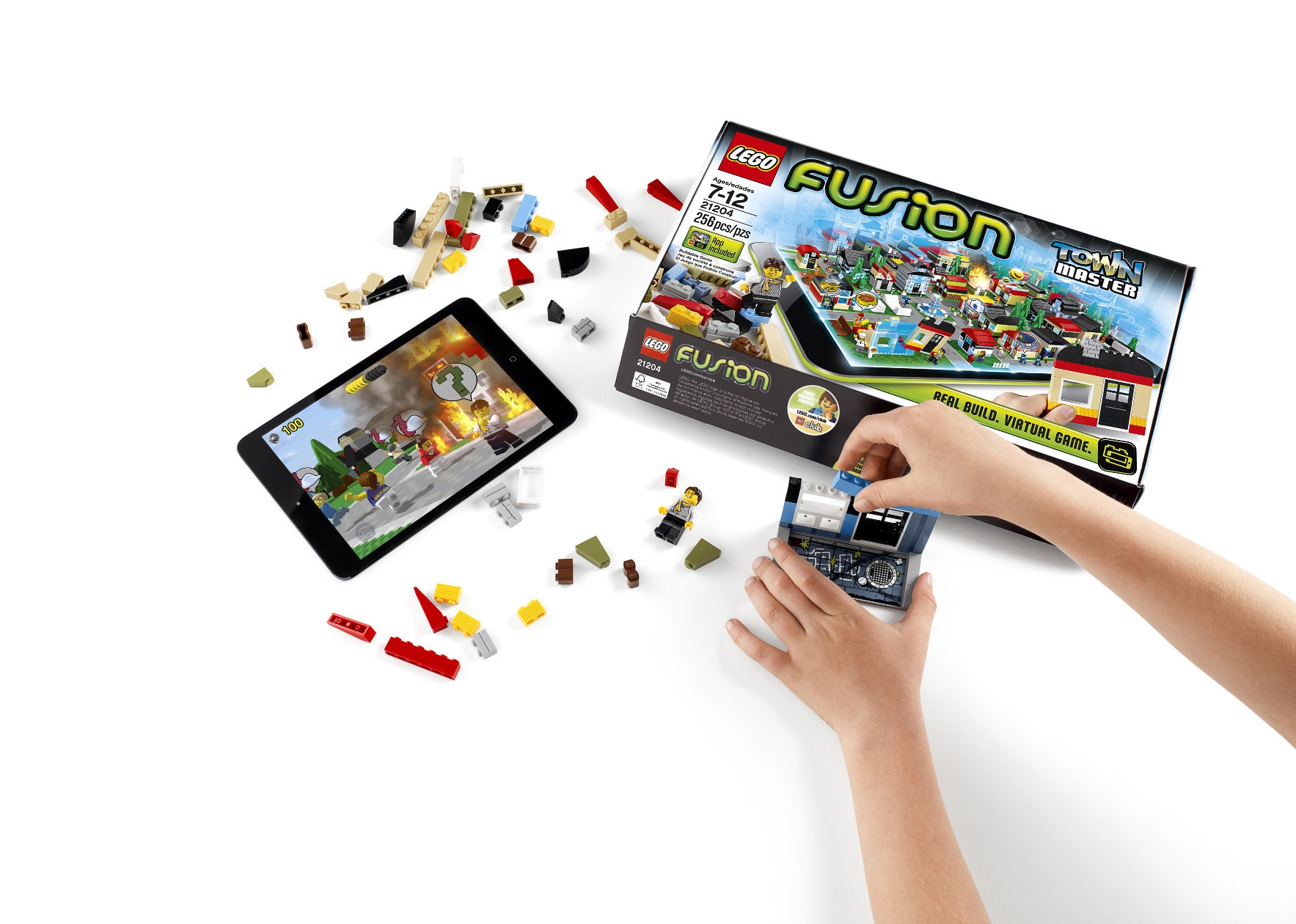 Lego koppelt creaties met virtuele omgeving bij Lego Fusion - Tweakers