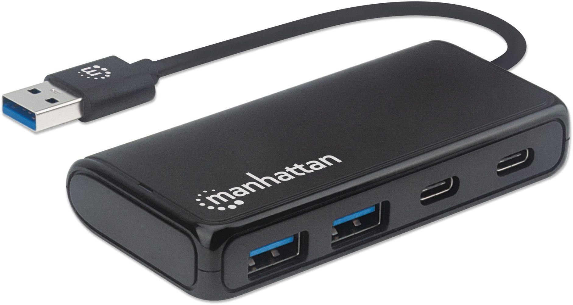 Specificaties van Manhattan USB-A Hub/Dock, USB-A to 2x USB-C and 2x ...