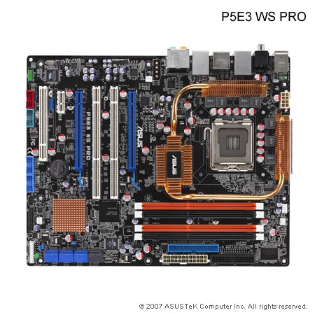 Specificaties van Asus P5E3 WS Pro - Tweakers