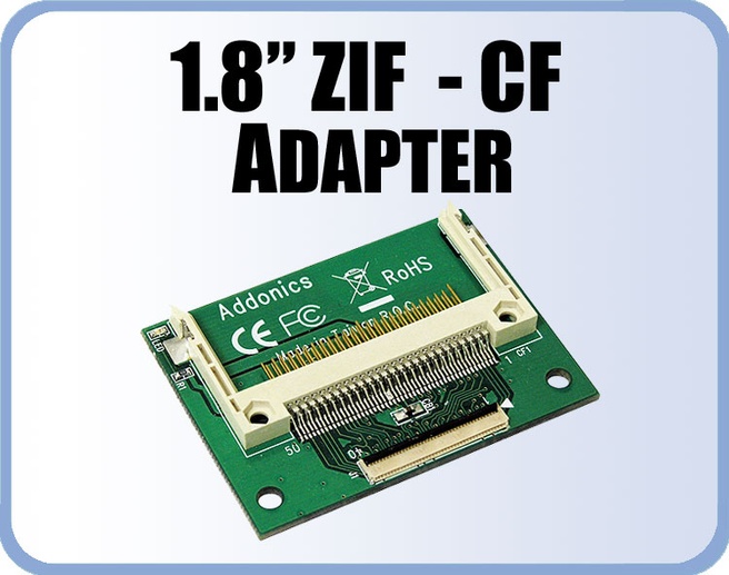 Addonics 1.8"ZIF to 2.5" IDE hard drive connector converter - Kenmerken ...