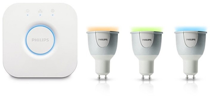 Specificaties van Philips Hue Lamp Starterkit (GU10, 3 lampen, dimmer ...