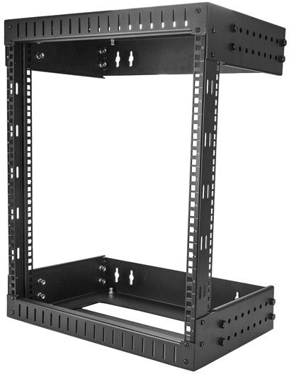 Startech.com 12U wandmonteerbaar server rack open frame serverkast 30 ...