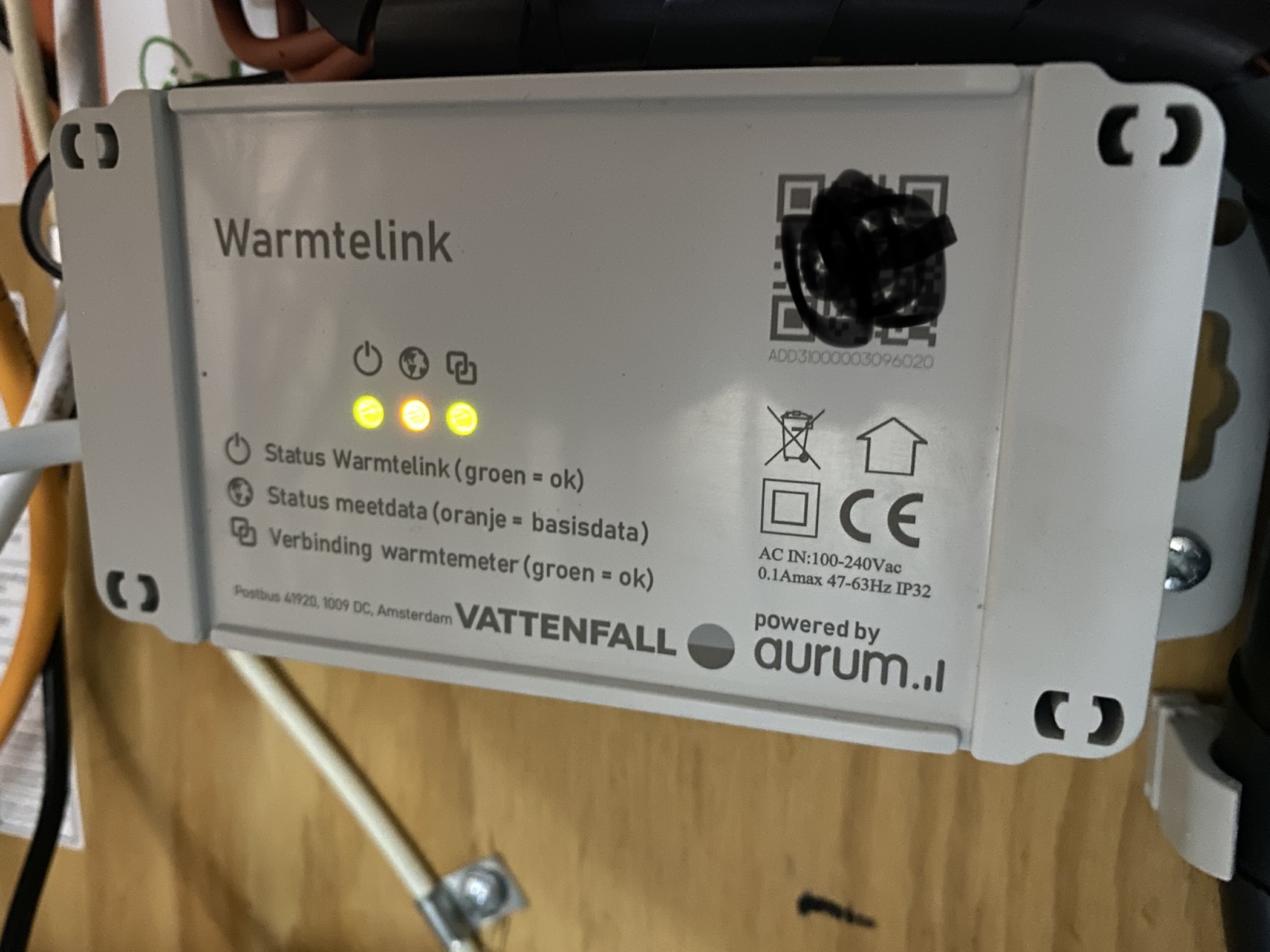 Vattenfall stadsverwarming slimme meter(Warmtelink) - Duurzame energie ...