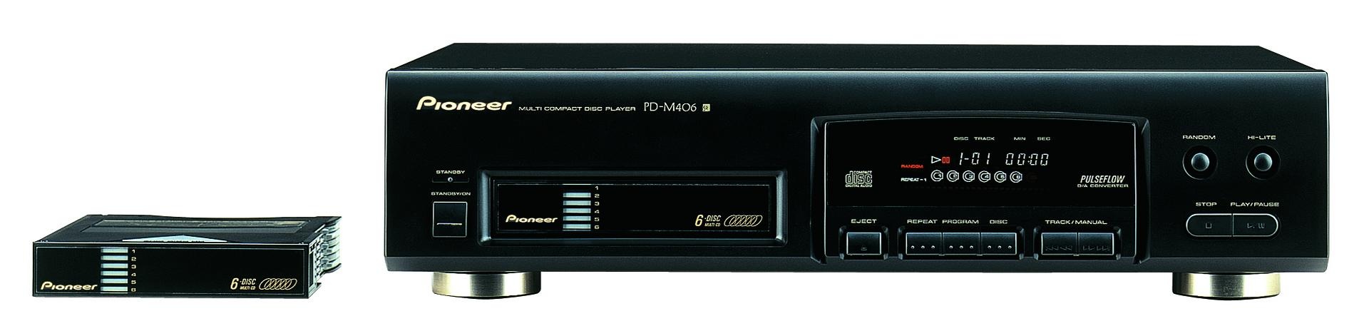 Specificaties van Pioneer PD-M406 6 CD-Wisselaar - Tweakers