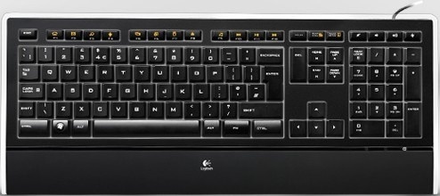 Logitech Illuminated Keyboard (Qwertz): beste prijs - Tweakers