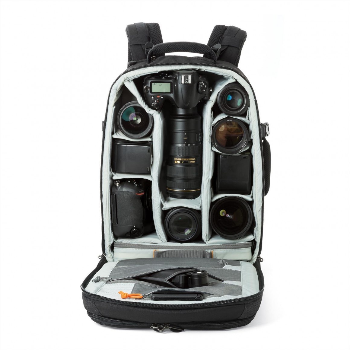 Lowepro Pro Runner 450 BP AW II - Zwart Grijs, Zwart - Kenmerken - Tweakers