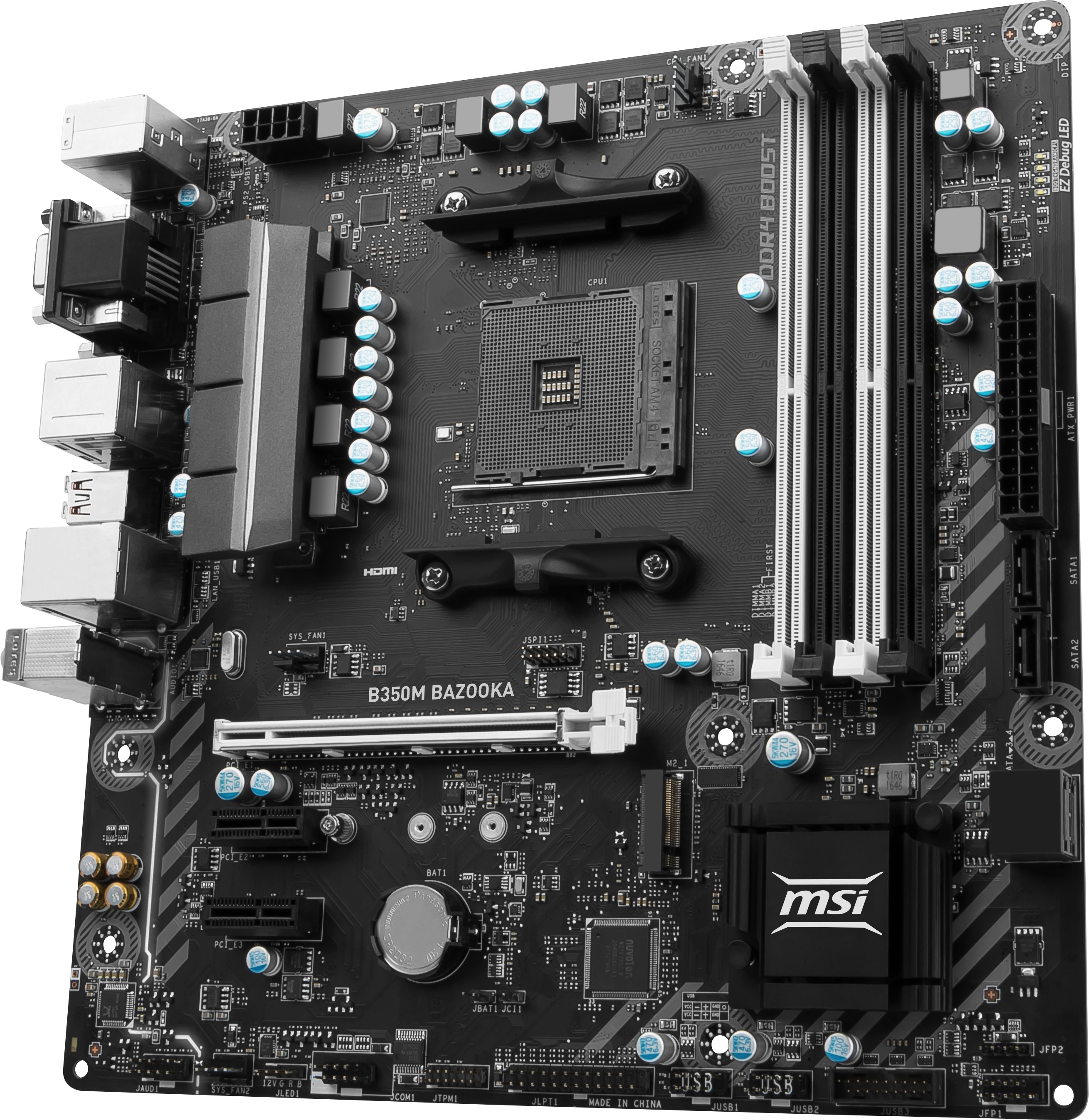 Specificaties van MSI B350M Bazooka - Tweakers