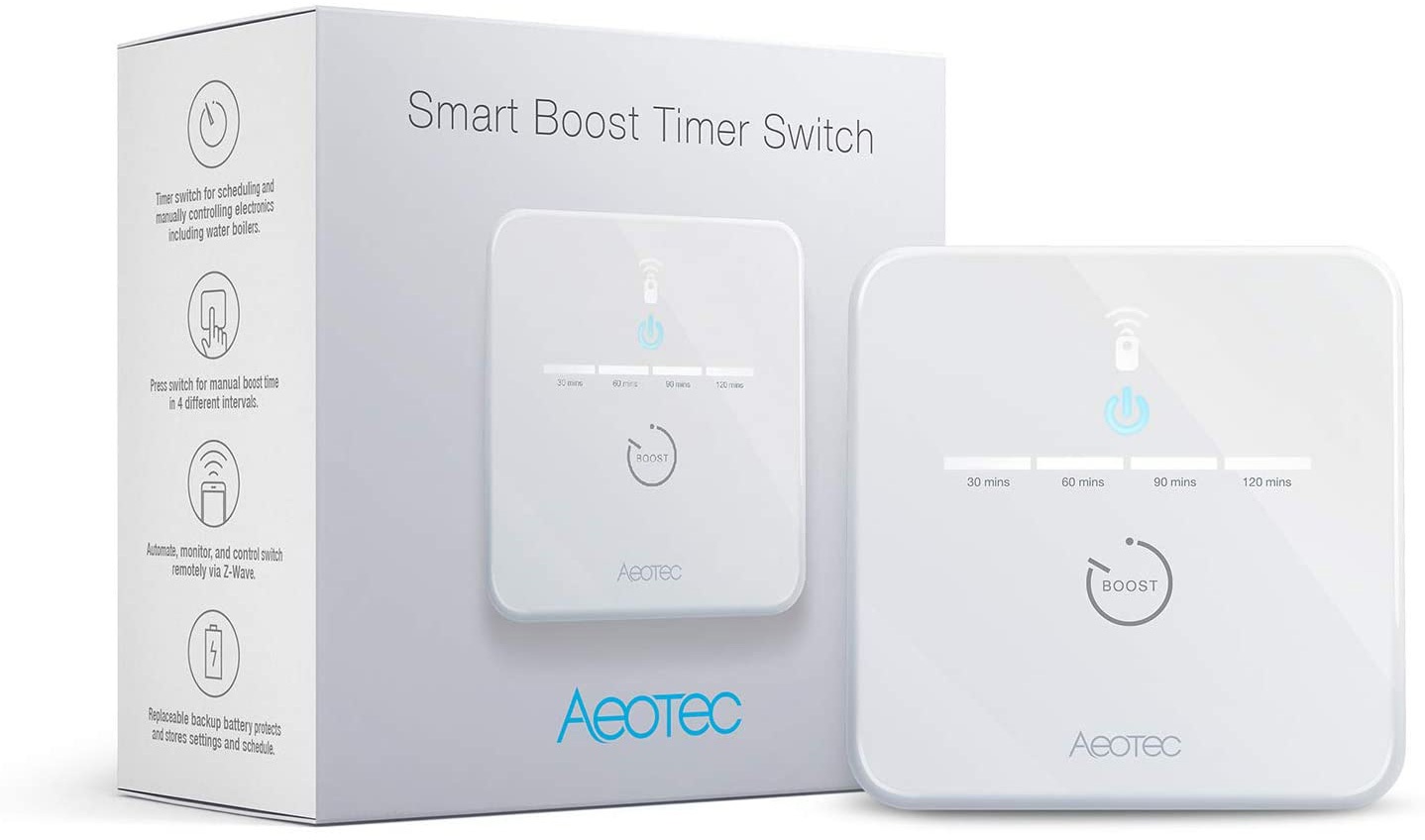 Aeotec Smart Boost Timer Switch: beste prijs - Tweakers