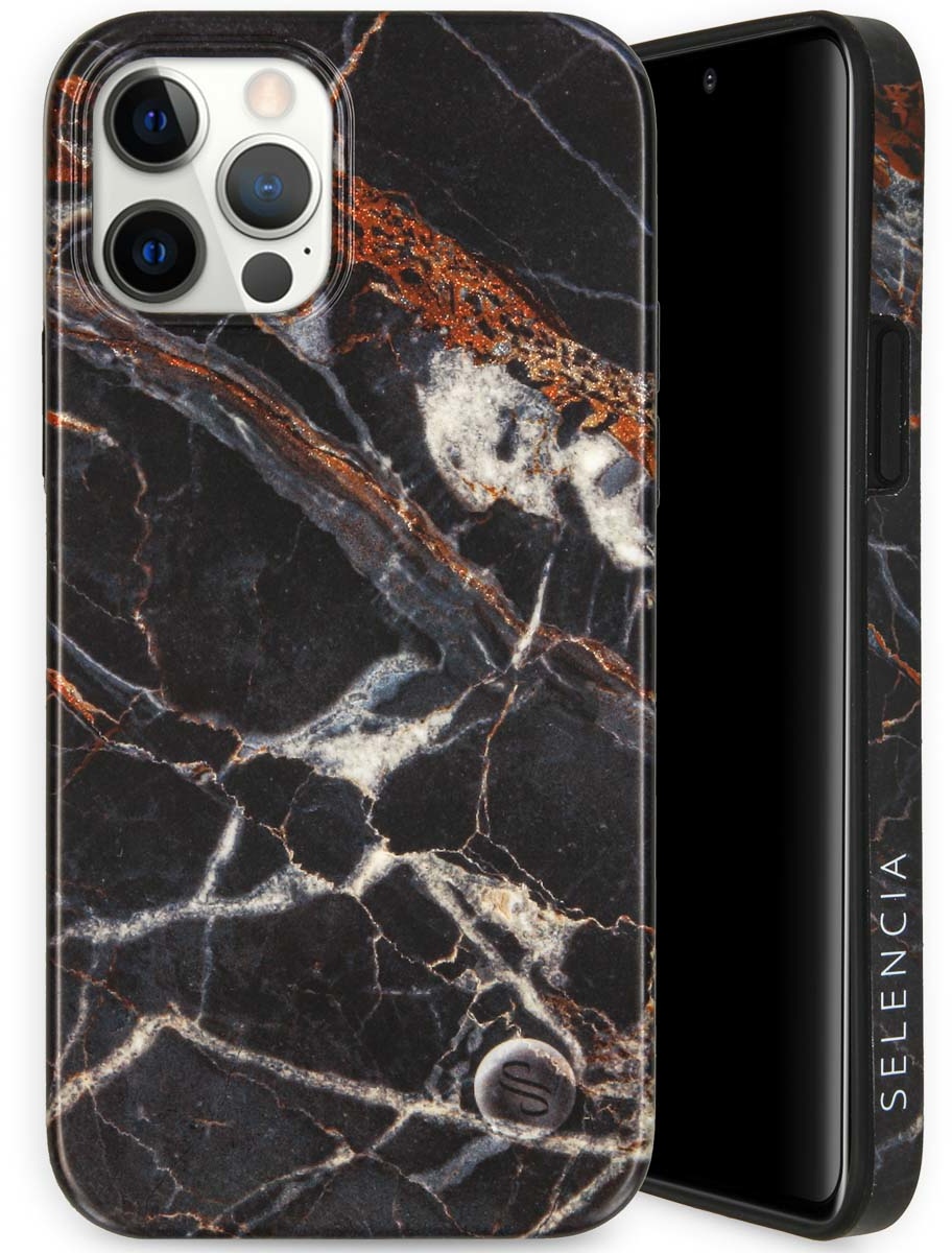 Selencia Aurora Fashion Backcover iPhone 12 (Pro) - Duurzaam hoesje ...