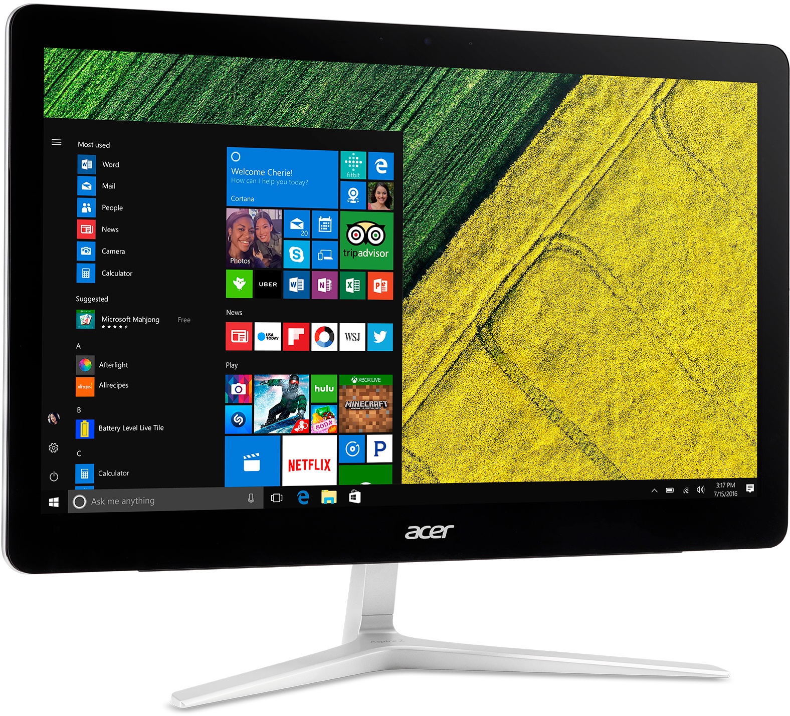 Specificaties van Acer Aspire Z24-880 I9918 NL - Tweakers