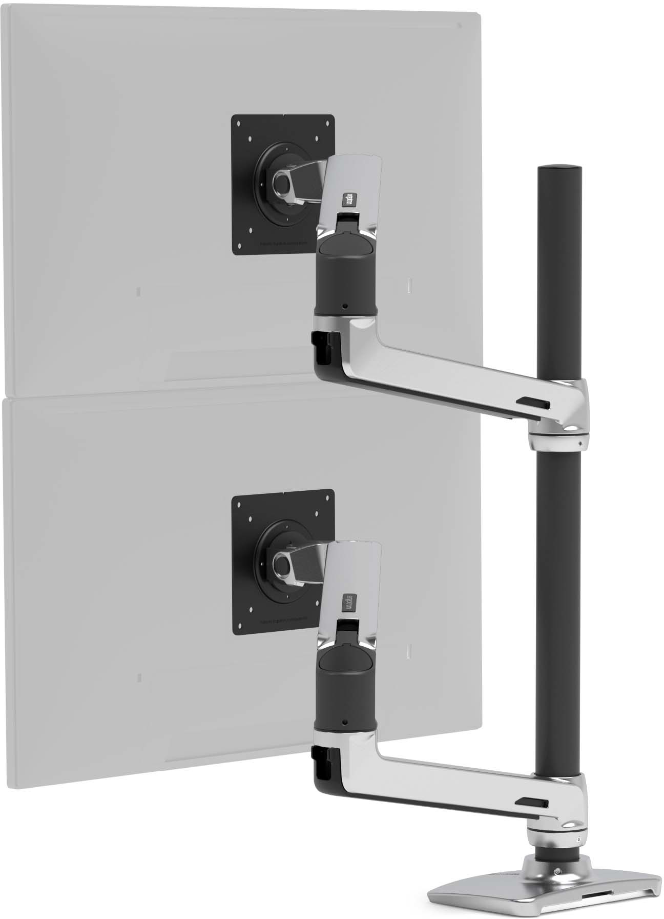 Specificaties van Ergotron LX Dual Stacking Arm, Tall Pole Aluminium ...