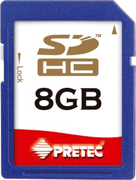 Pretec 8GB Card Class 4 - Kenmerken - Tweakers