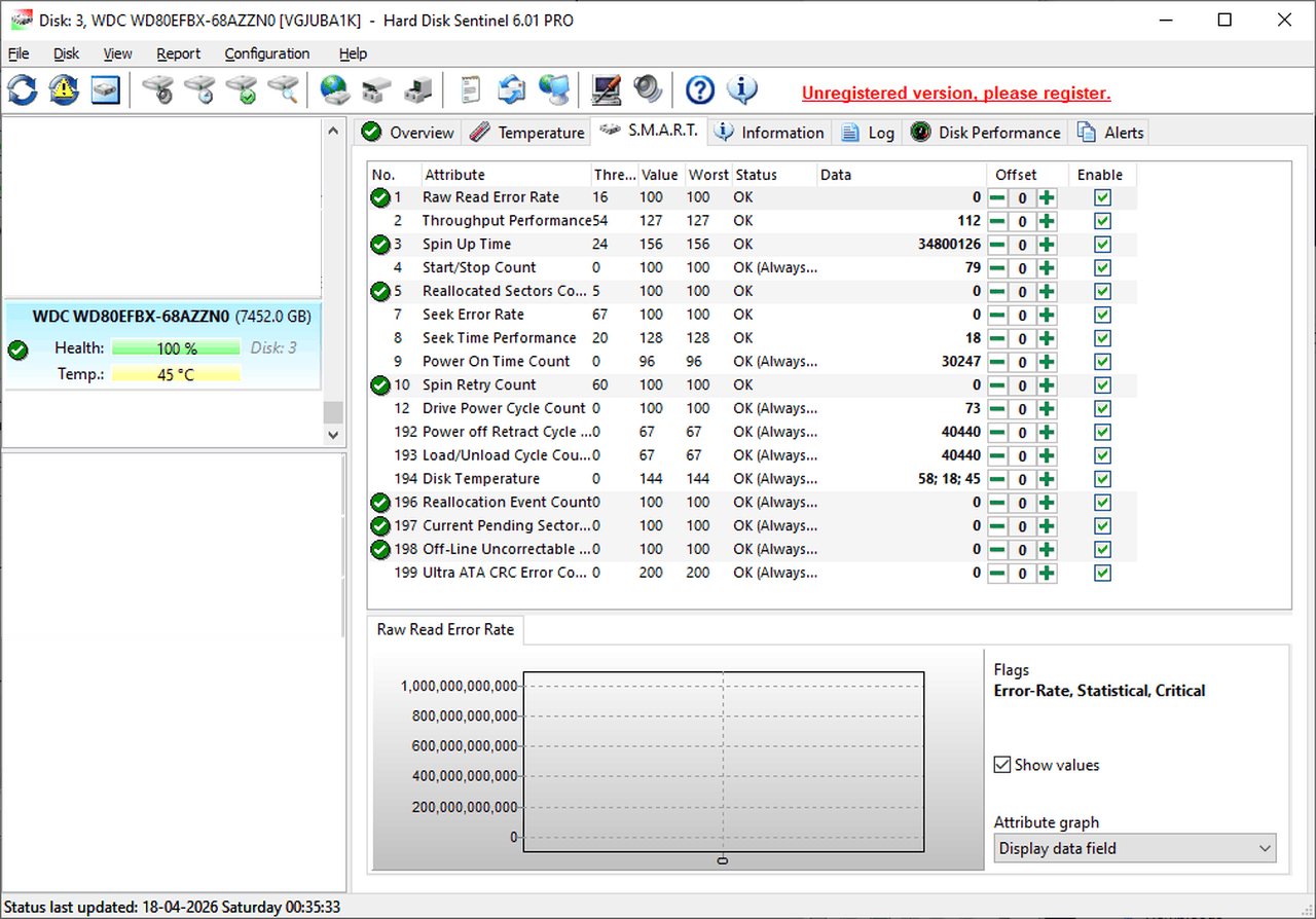 WD Red Plus WD80EFBX-68AZZN0 (256MB cache, 7.200rpm), 8TB aangeboden ...