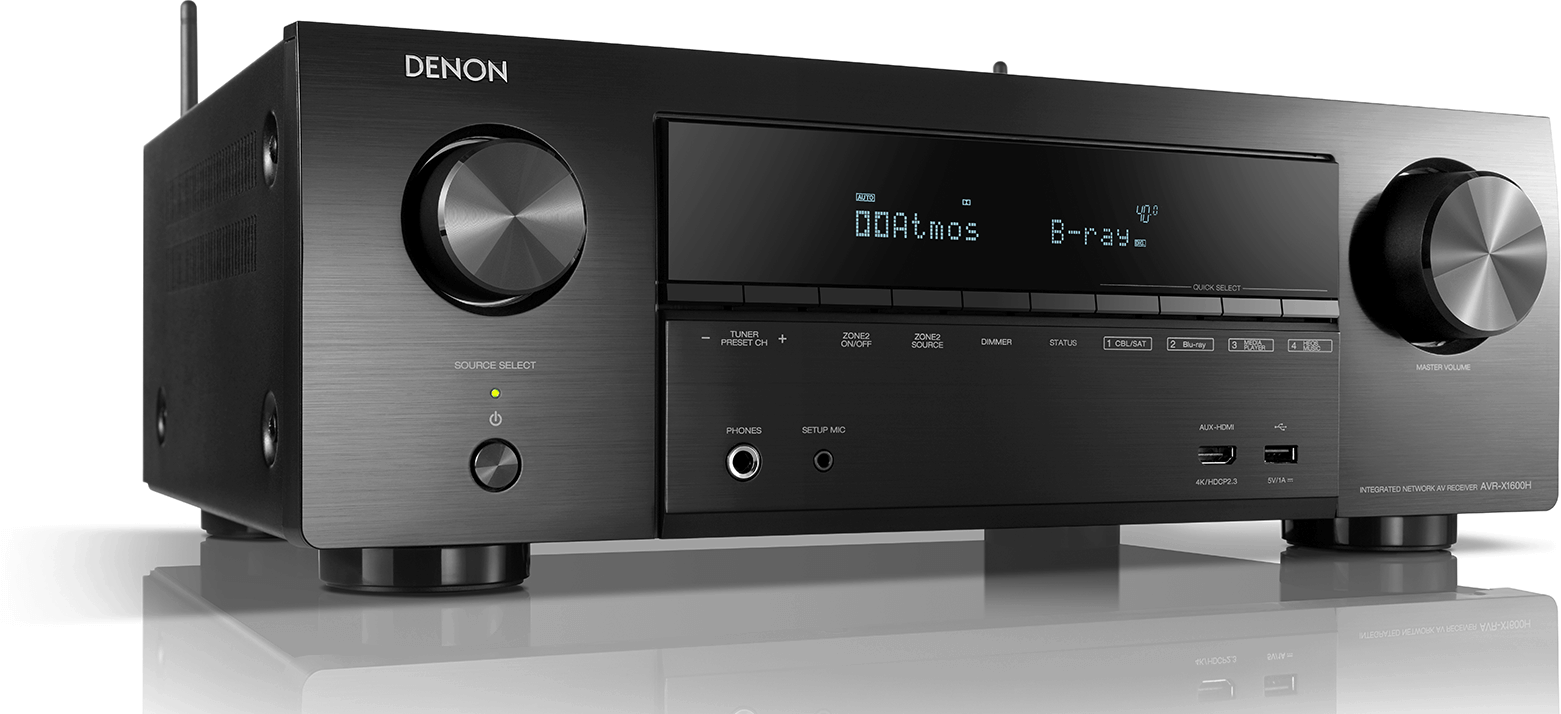 Specificaties van Denon AVR-X1600H DAB - Tweakers