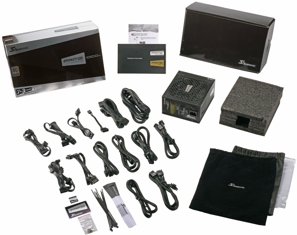 Seasonic Prime Ultra 1000W Platinum - Kenmerken - Tweakers