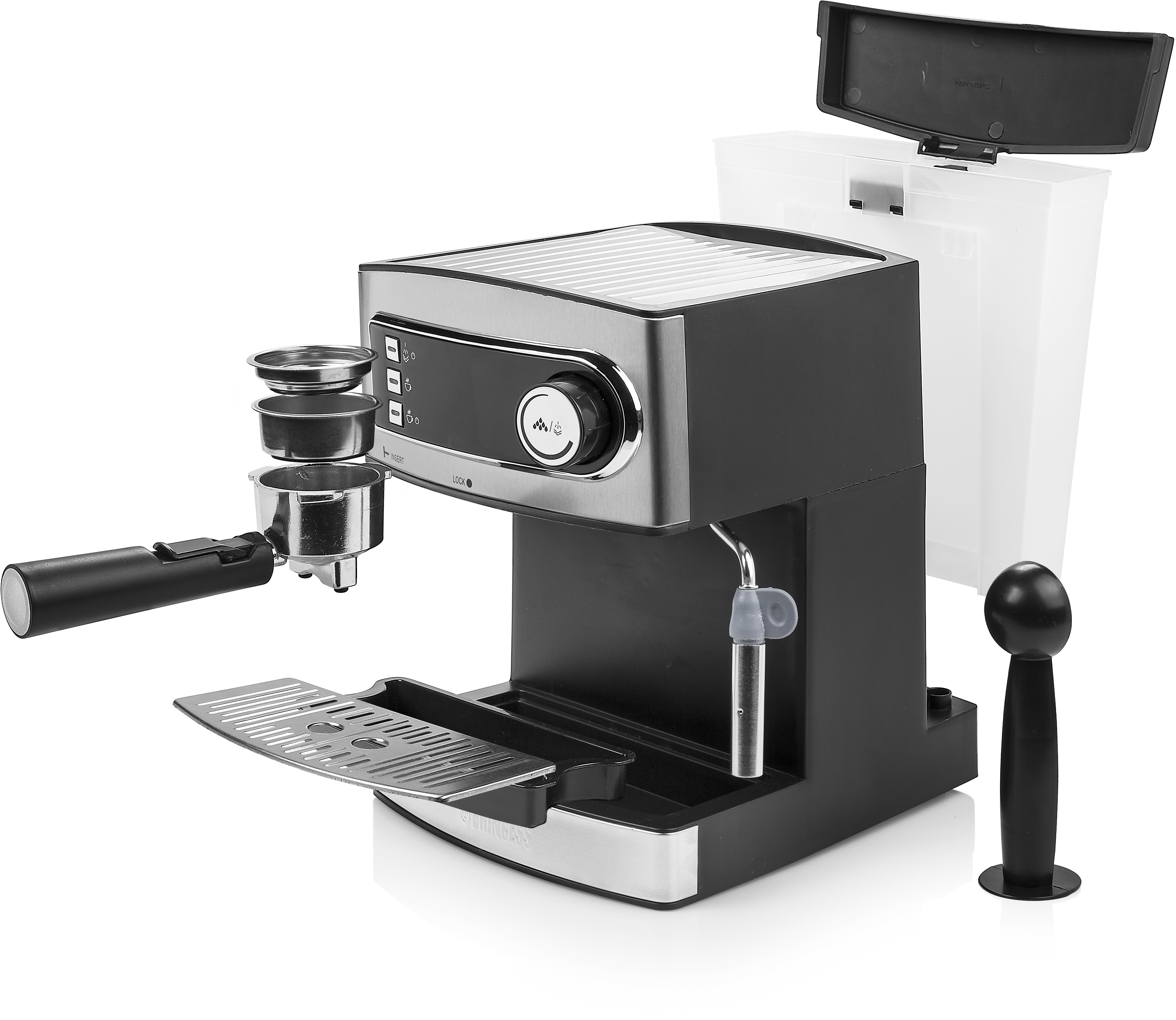 Princess 249407 Espressomachine - Kenmerken - Tweakers