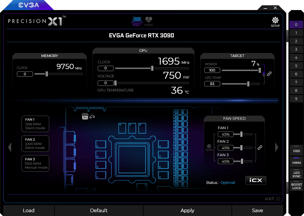 Downloads & updates van EVGA Precision X1 - Tweakers