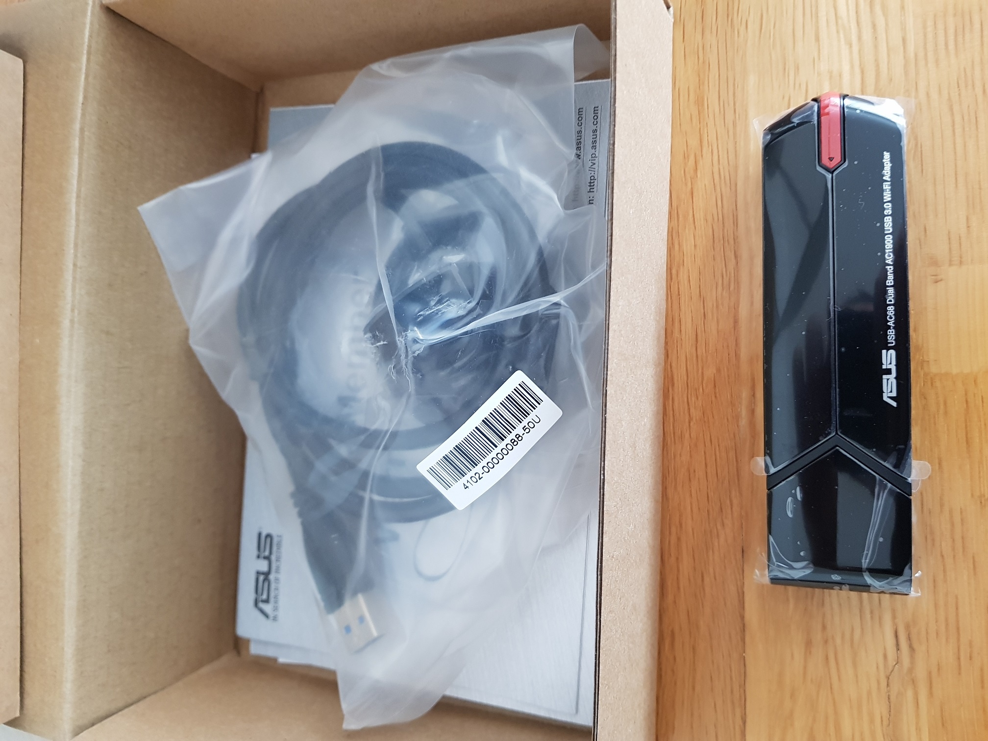 ASUS USB-AC68 Wi-Fi adapter - aex351 - Product reviews - Tweakers