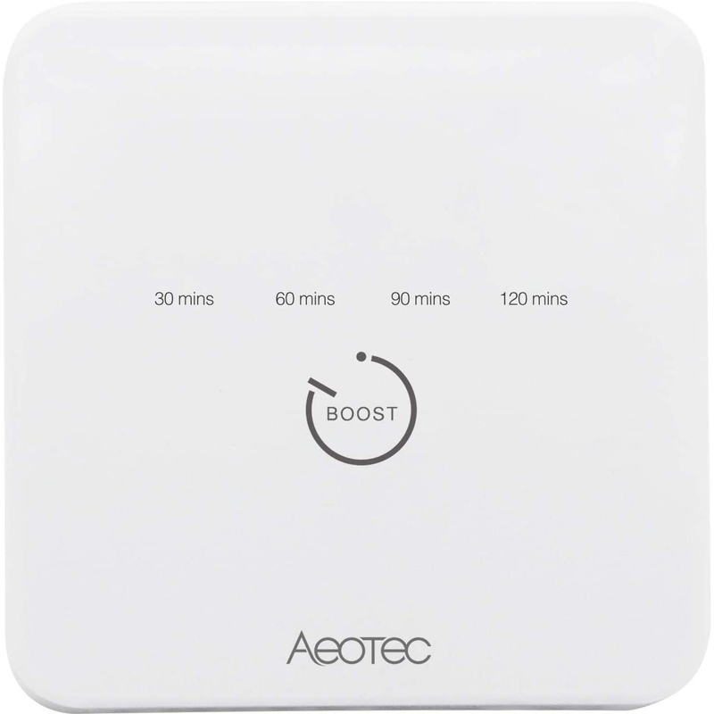Specificaties van Aeotec Smart Boost Timer Switch - Tweakers