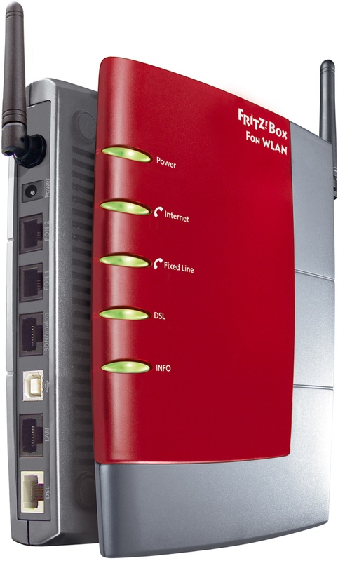 Specificaties van AVM Fritz!Box FON WLAN - Tweakers