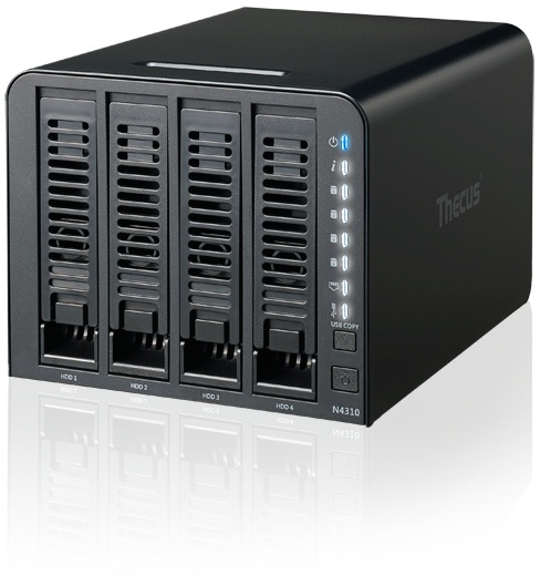 Thecus N4310 (NAS-drives van WD), 12TB - Kenmerken - Tweakers