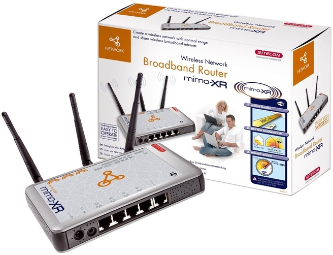 Specificaties van Sitecom WL-153 (54Mbps, 4x 100Mbps, 1x 100Mbps ...