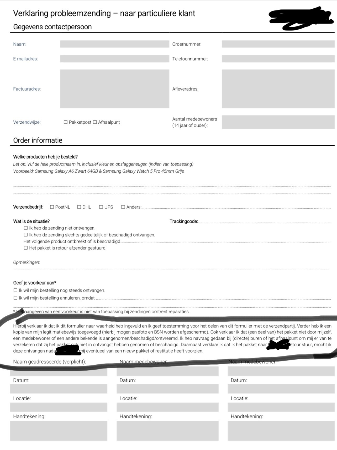 Webshop levert telefoon niet, kopie ID verplicht (!)? - Shopping forum ...
