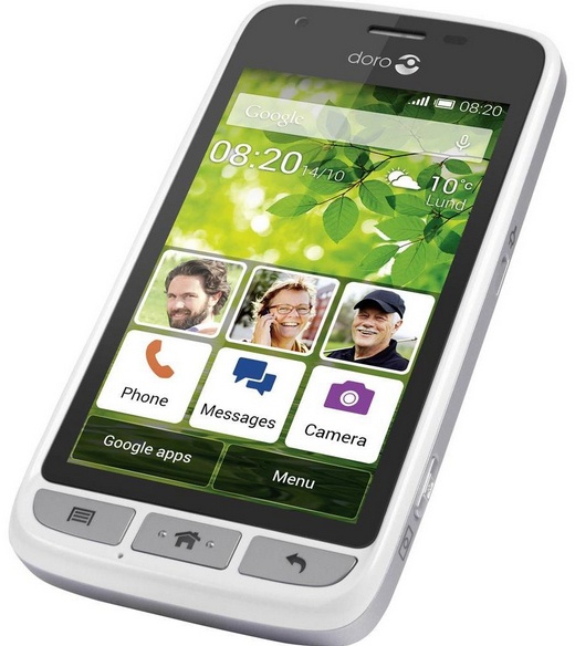 Doro Liberto 820 mini Wit, Zilver - Kenmerken - Tweakers