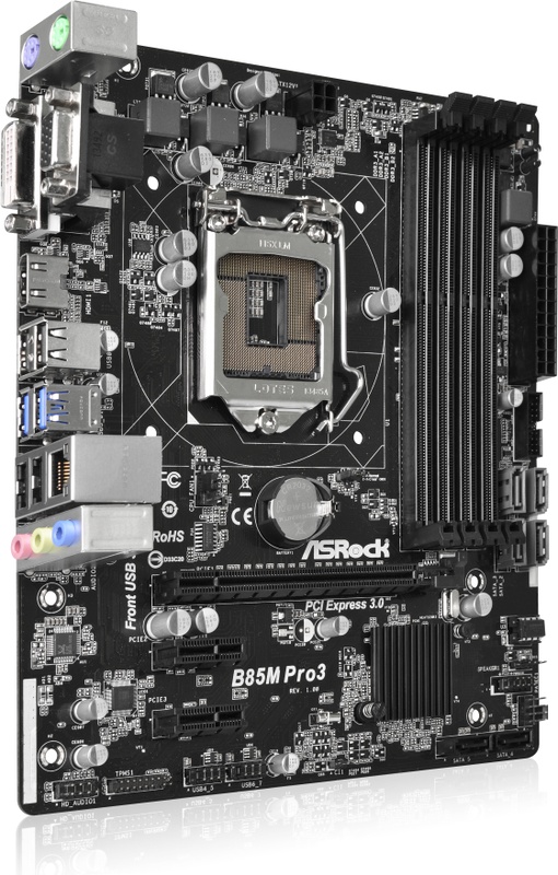 Specificaties van ASRock B85M Pro3 - Tweakers