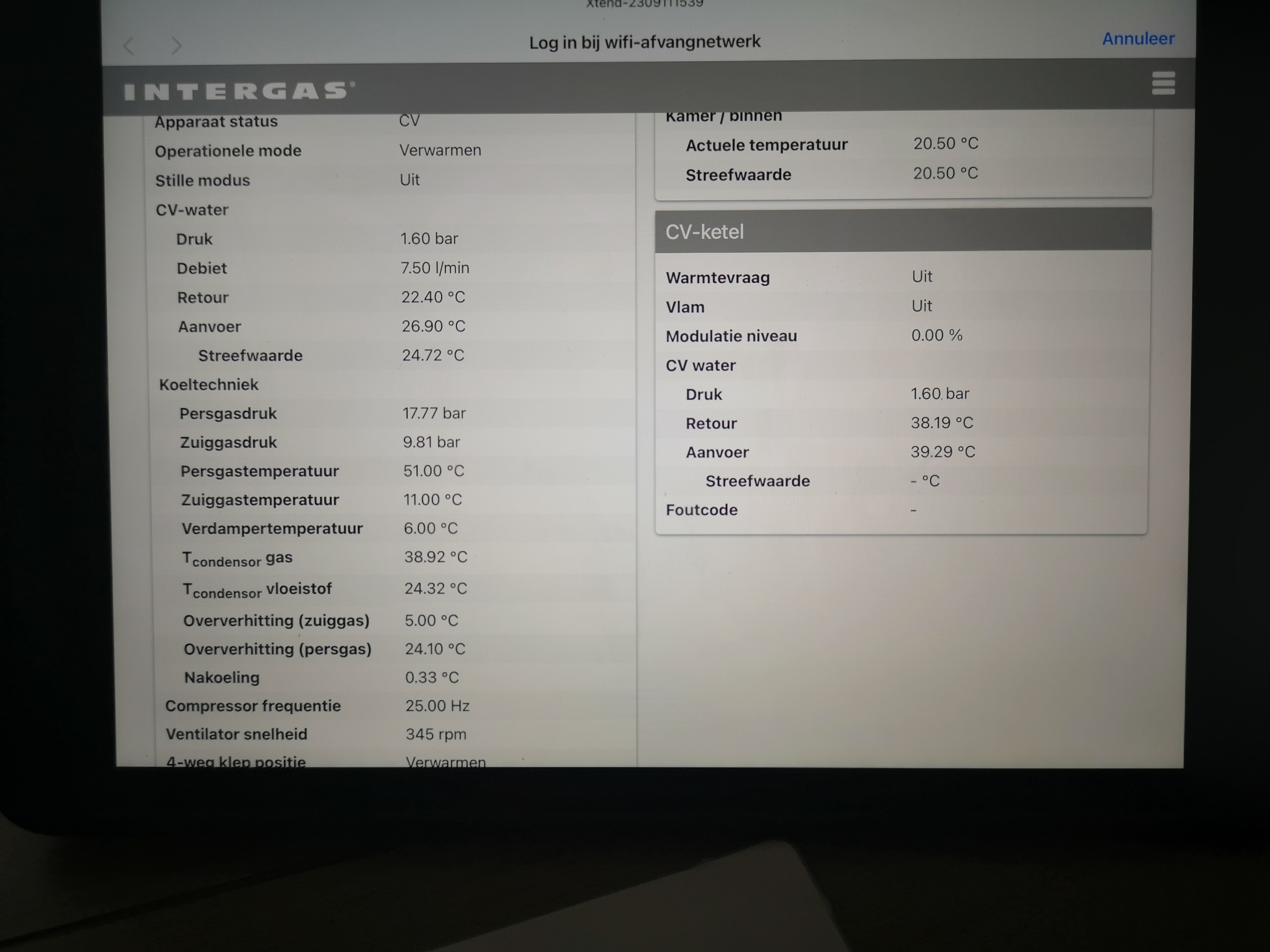 Ervaring Intergas Xtend 5kW hybride warmtepomp - Duurzame energie en ...