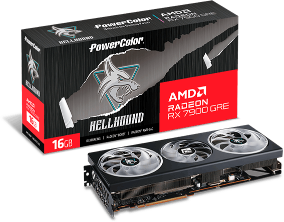 Powercolor Hellhound AMD Radeon RX 7900 GRE 16GB GDDR6 aangeboden ...