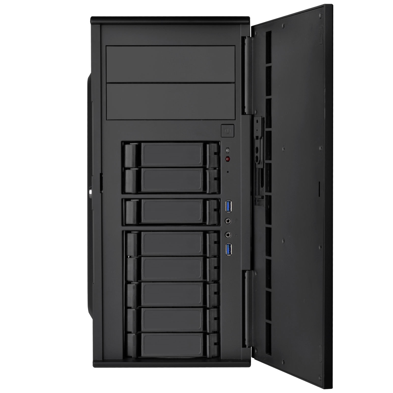 SilverStone brengt CS380-behuizing uit met plek voor acht hotswappable ...