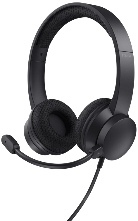 Trust Ayda USB-ENC PC headset (Zwart): beste prijs - Tweakers