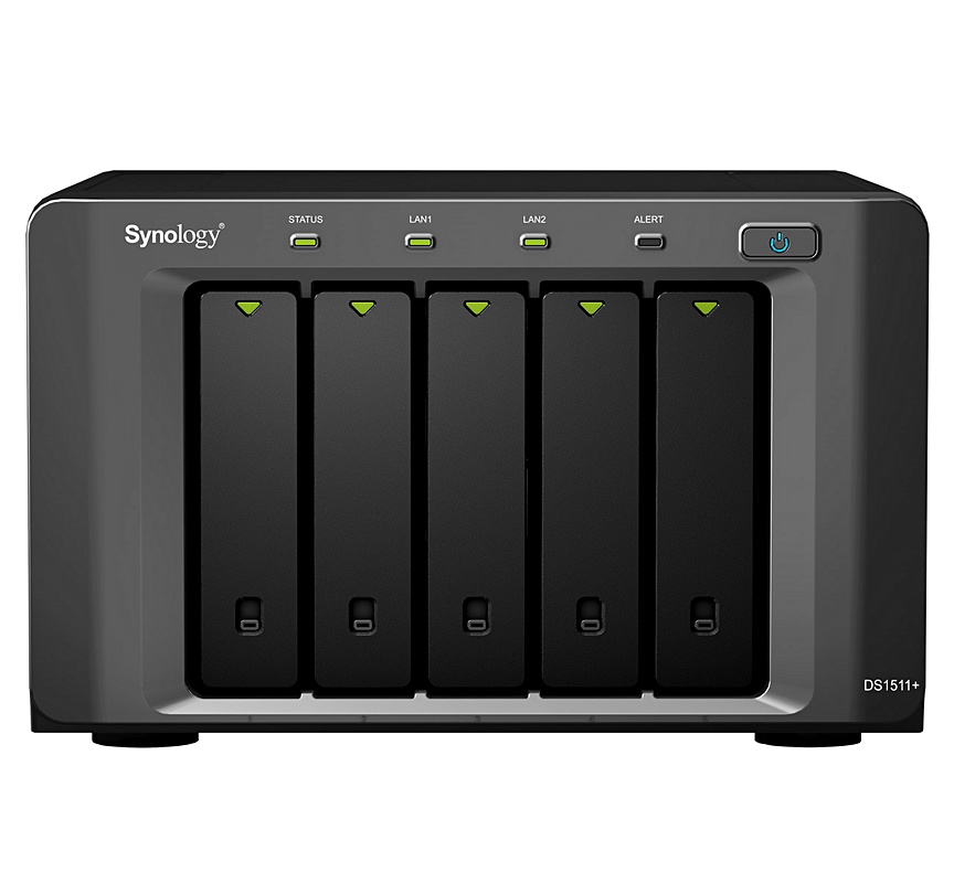 Synology kondigt 5-bay-nas-systeem aan - Tweakers