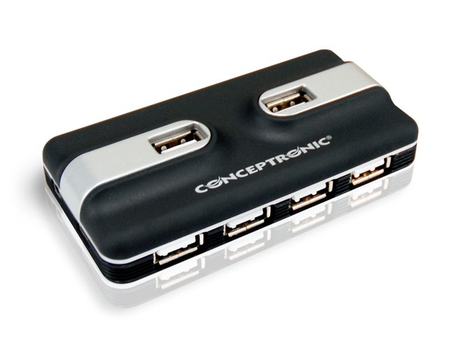 Conceptronic 7 Ports Powered USB Hub V2 - Kenmerken - Tweakers